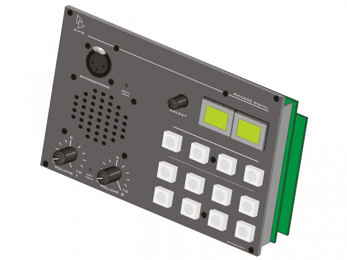 RM420-027 | Talkback Panel – DHD.audio